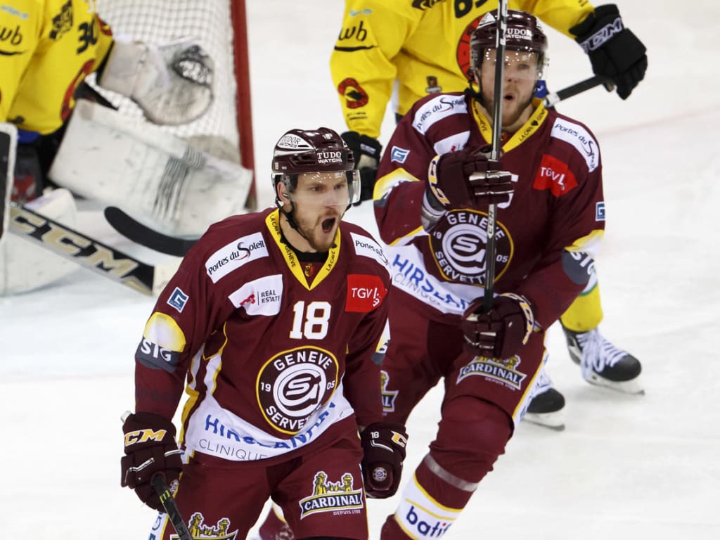 Jeremy Wick a mené Genève-Servette à la victoire avec son troisième ...