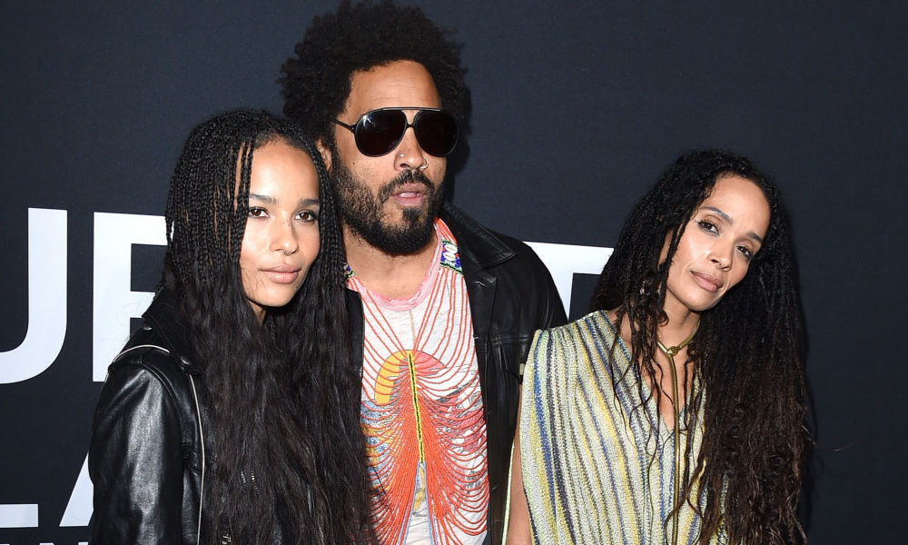 Zoe Kravitz, Lisa Bonet et Lenny Kravitz. | LFM la radio