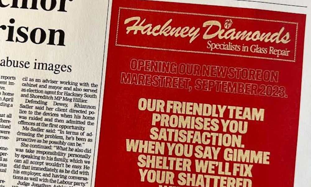 La publicité dans le journal Hackney Gazette | LFM la radio