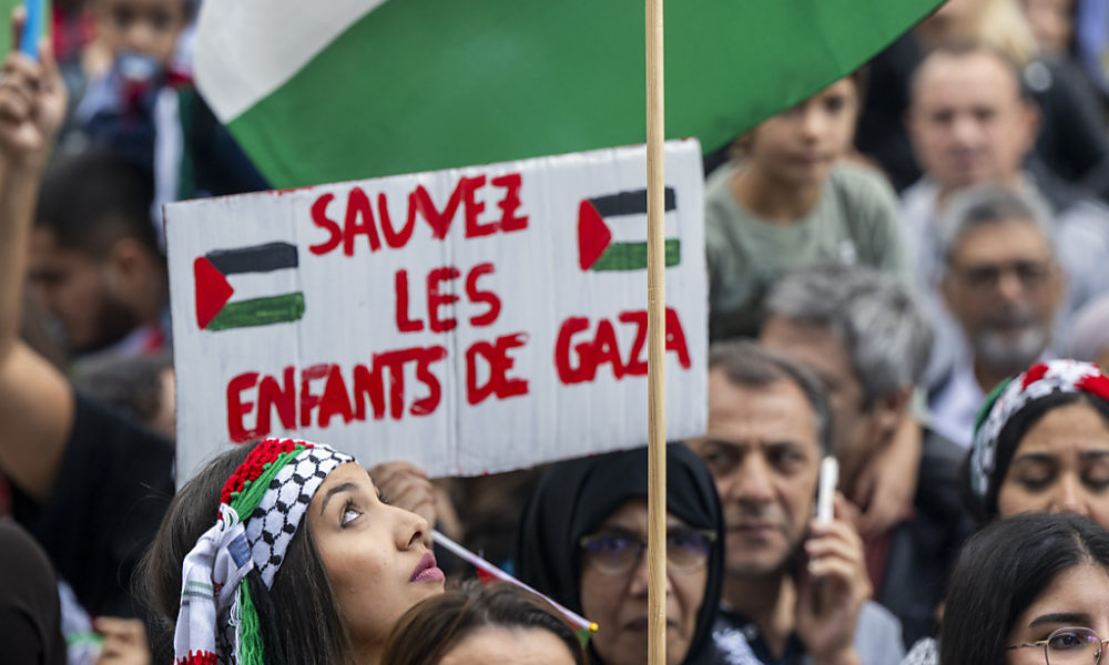 Des milliers de personnes en soutien aux Palestiniens à Genève | LFM la ...