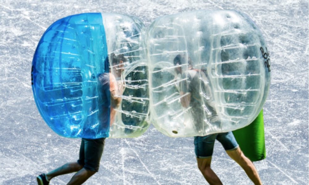 1er tournoi de bubble foot sur glace aux Paccots ce samedi | LFM la radio