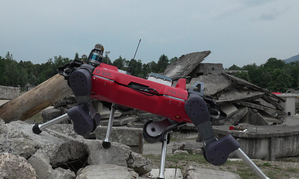 Le robot Anymal de l'EPFZ maîtrise encore mieux le tout-terrain
