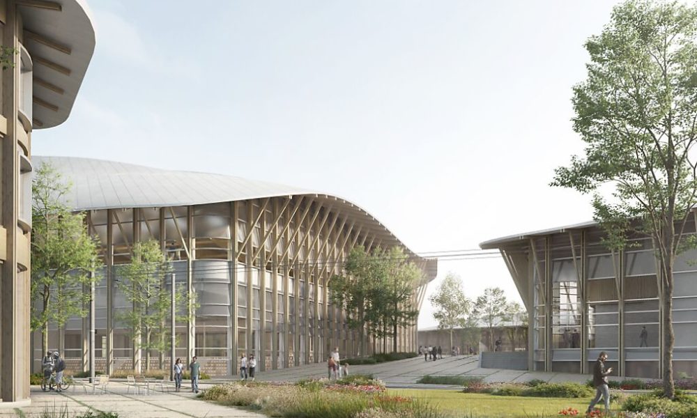 Le futur centre sportif et culturel des Cherpines se dévoile - Laminute.info