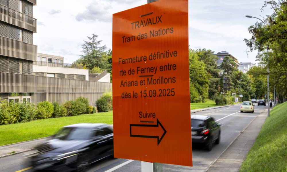Le chantier du tram des Nations débute lundi à Genève | LFM la radio
