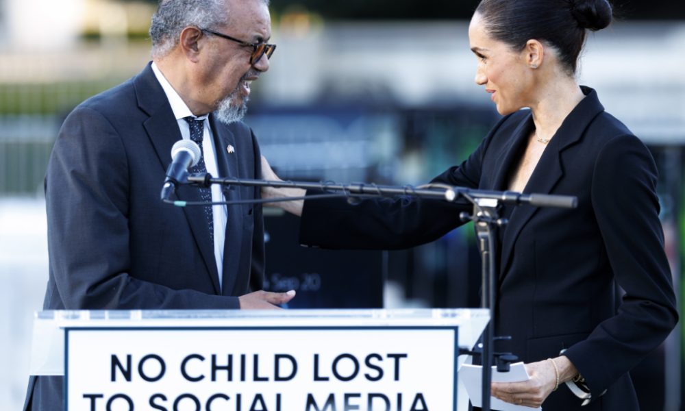 Violence en ligne: Meghan Markle à Genève pour les enfants victimes ...
