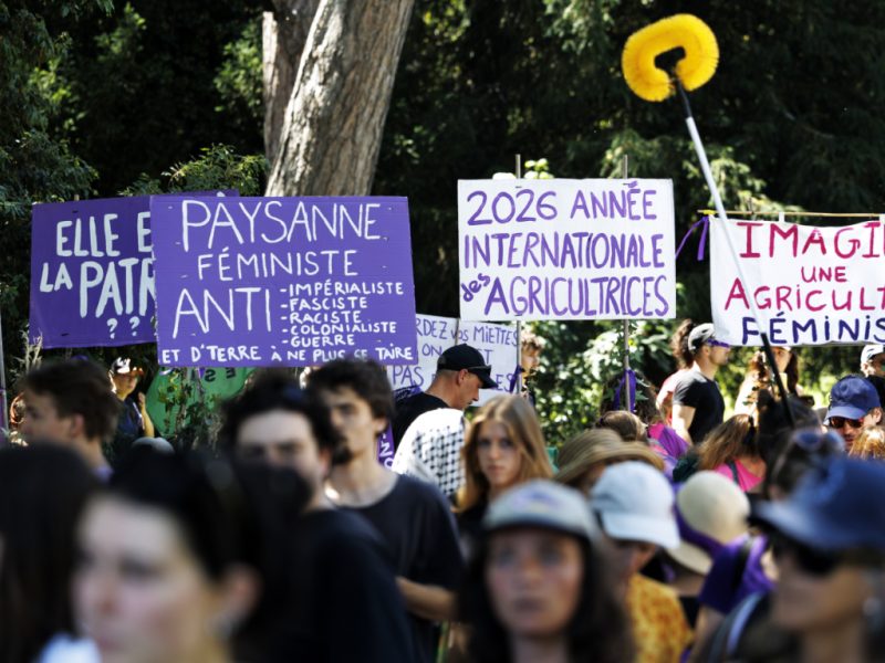 Début de la manifestation contre le G7 à Genève | LFM la radio
